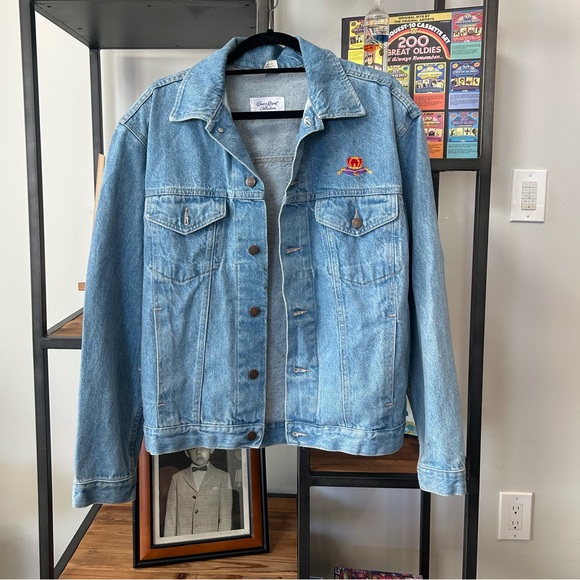 crown royal | Jackets & Coats | Rare Vintage Crown Royal Denim Jacket ...